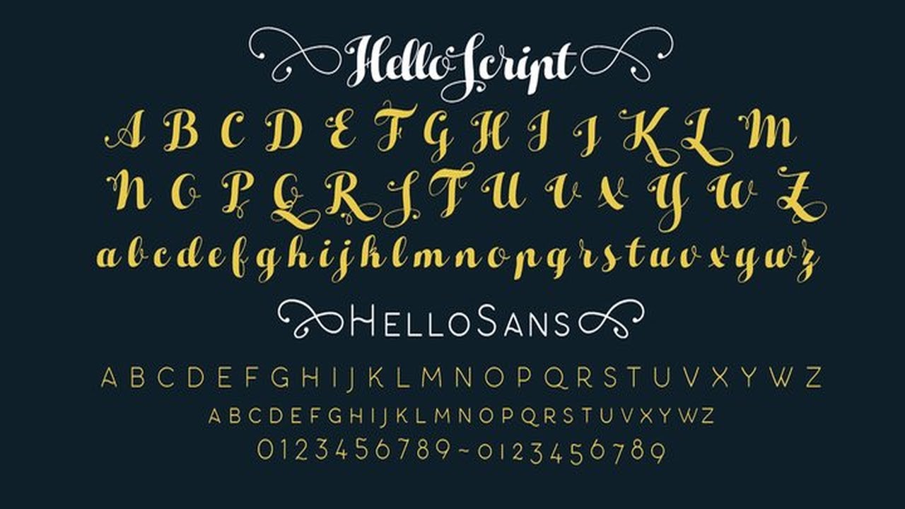 Hello Script Font Free Download