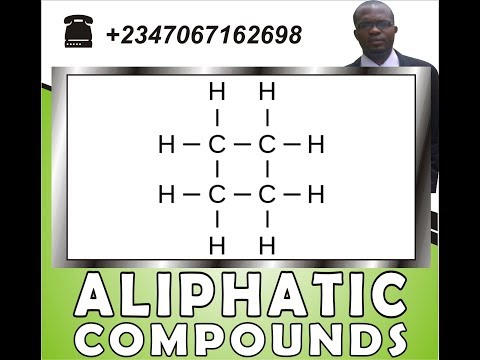 Aliphatic compounds