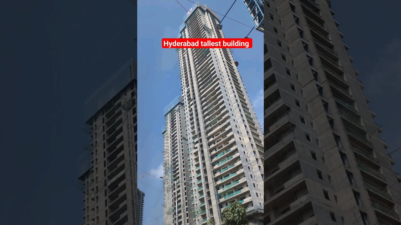 #Hyderabad's  #tallest #tower #building #skyscraper