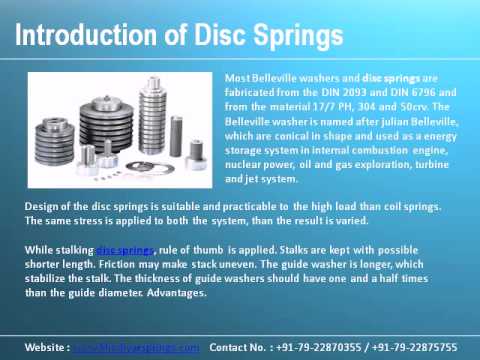Disc Springs - Disk Spring Latest Price, Manufacturers & Suppliers