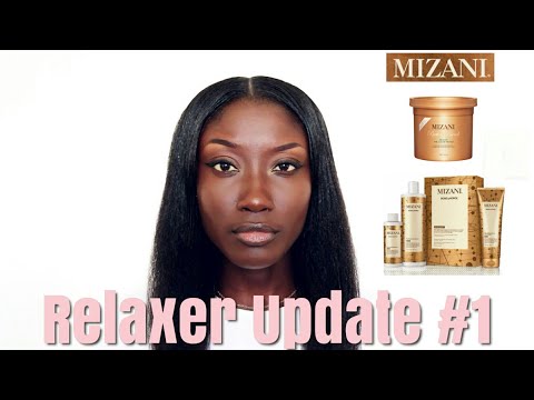 Relaxer Update #1 2018 | Featuring Mizani Bond Phorce and Butter Blend Relaxer