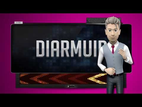 DIARMUID - How to say it Backwards