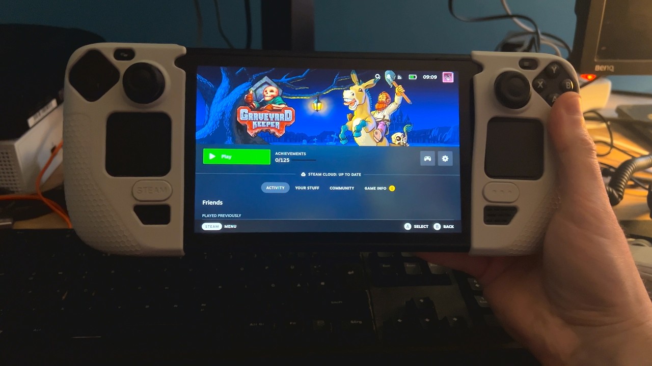 Graveyard Keeper - SteamDeck LCD - Gametest