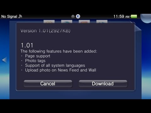 PlayStation Vita System Software Update 1.65 | Firmware Update
