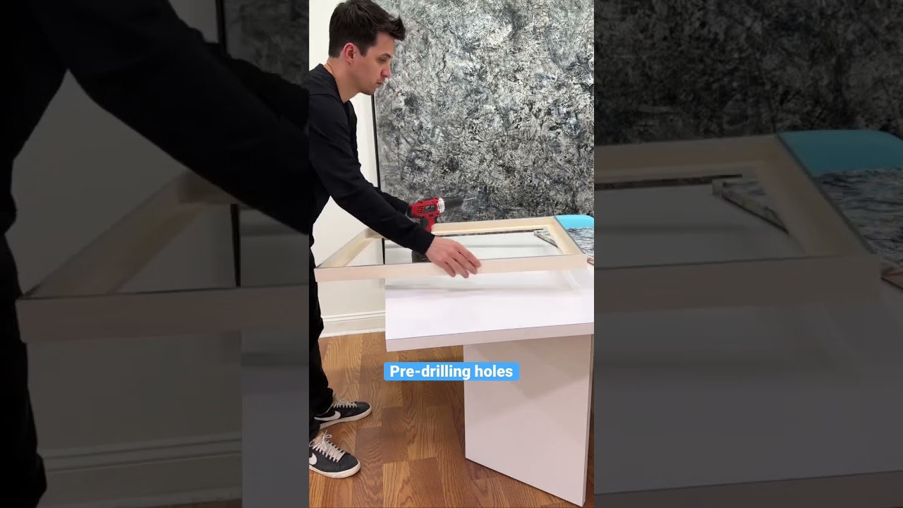 How to Frame a Canvas Painting in a Floater Frame | Artwork Framing