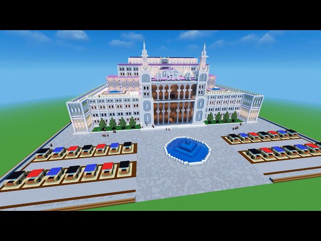 Big Modern Mall Part 1 - MAP + SCHEMATIC Minecraft Map