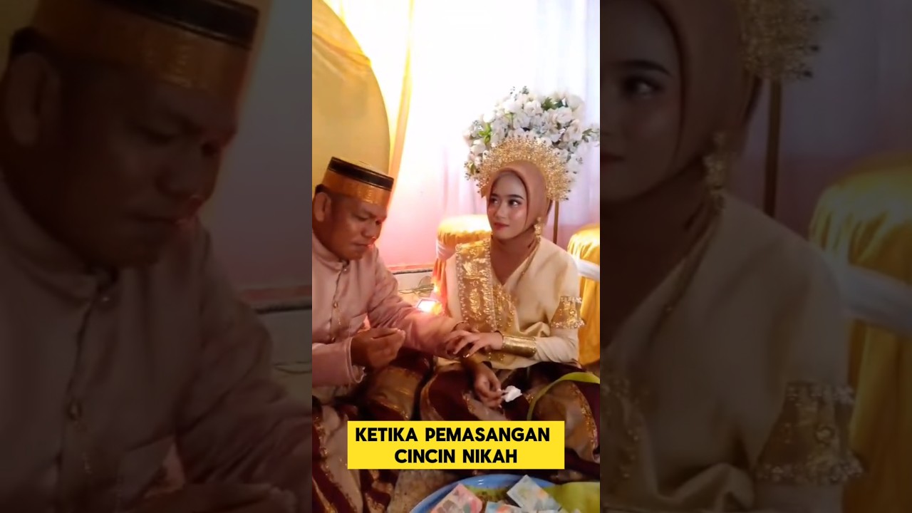 momen haru ketika wanita cantik dijodohkan dengan pria tua ‼️‼️ #nikah #dijodohkan #pengantinviral