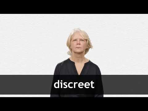 How to pronounce DISCREET in American English
