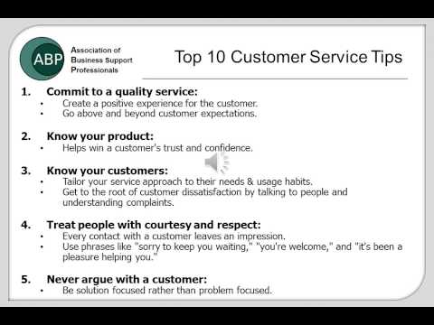 Customer Service Excellence