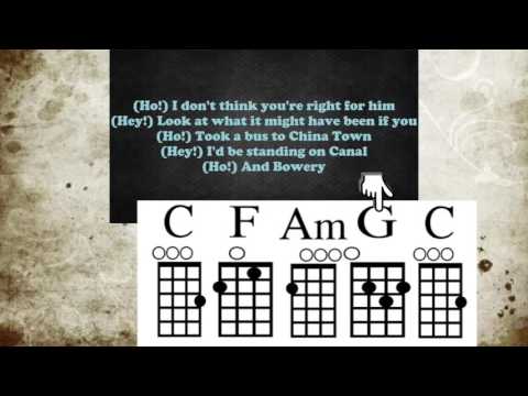 Hey Ho Uke with chord guide