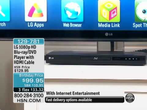 LG 1080p Network-Ready Blu-ray/DVD Player
