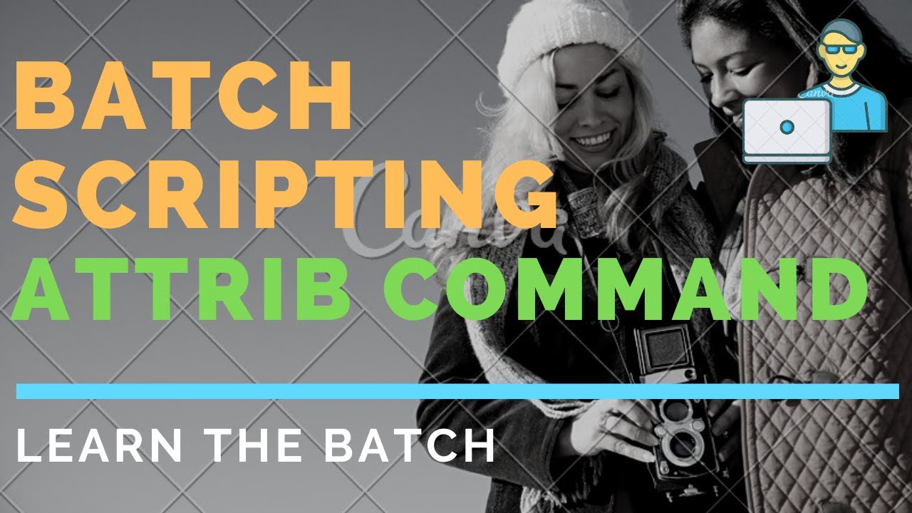 Batch file programming tutorial // ATTRIB COMMAND // Batch Scripting Part-6 - ATTRIB Batch Command