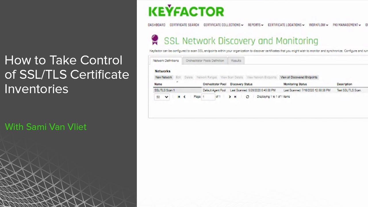 How to Take Control of SSL/TLS Certificate Inventories