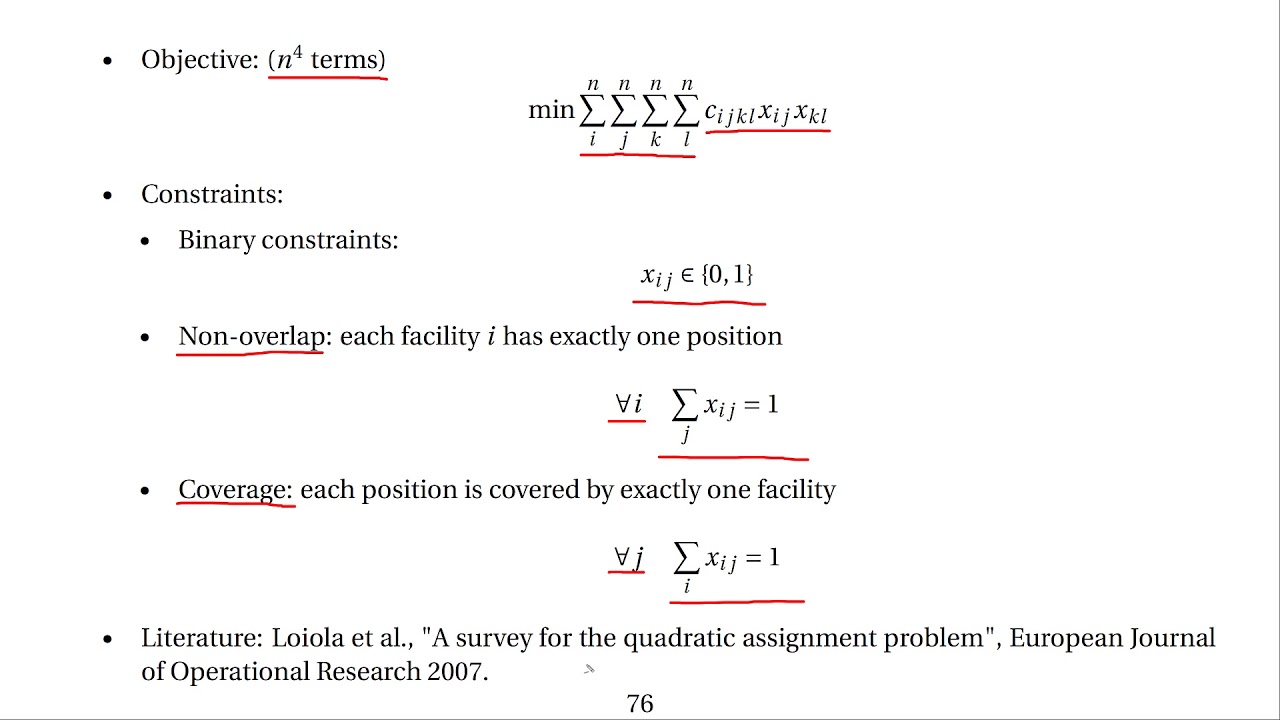 Tutorial: Integer Programming for Visual Computing - Part 5 / 5