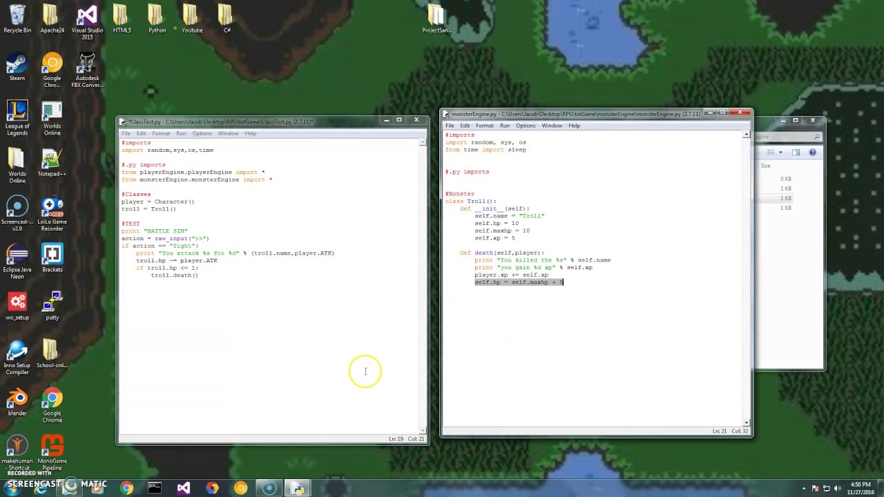 Python RPG Tutorial #3