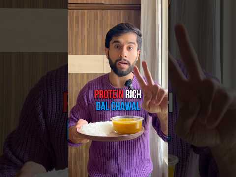 Dal Chawal but Protein Rich | Goals Simplified | #fitness #nutrition #food #health #protein