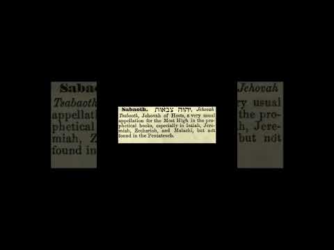 Sabaoth: Encyclopedia of Freemasonry By Albert G. Mackey