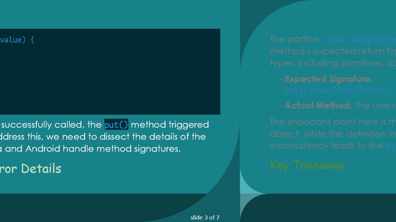 Resolving the java.lang.NoSuchMethodError in Android's ArrayMap: Understanding Ljava/lang/Object