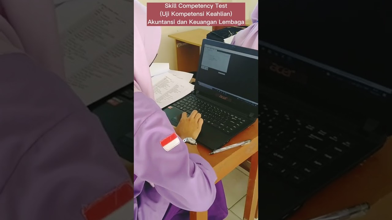 Skill Competency Test | Uji Kompetensi Keahlian | UKK | AKL#shorts