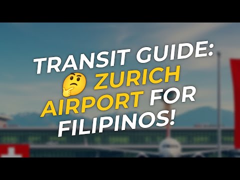 TRANSIT GUIDE: π Filipinos with UK Visa in Zurich Airport!
