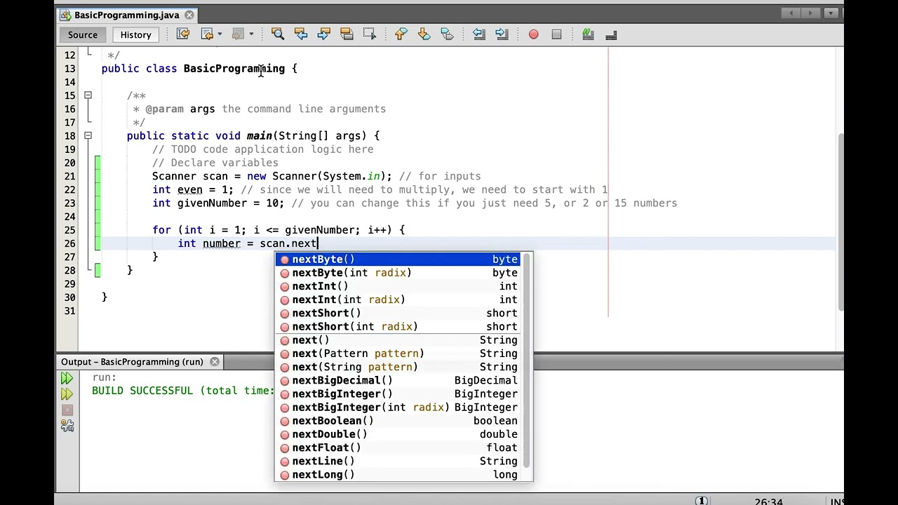 Java: Count The Product of Even Numbers in Range of 1 to n Number.