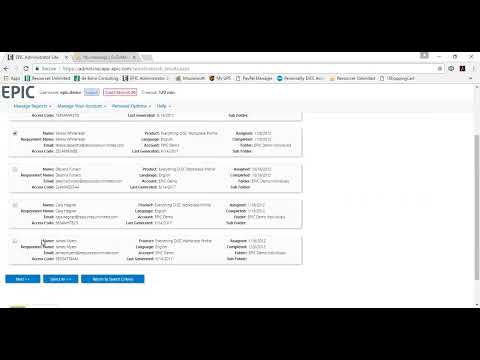 EPIC Multiple Reports Download Instructions