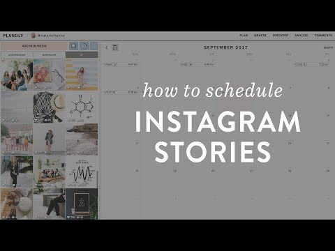 Scheduling Instagram Stories with Planoly || Natalie Franke
