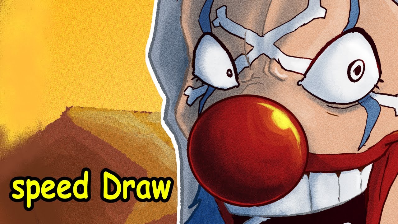 buggy the clown in the desert