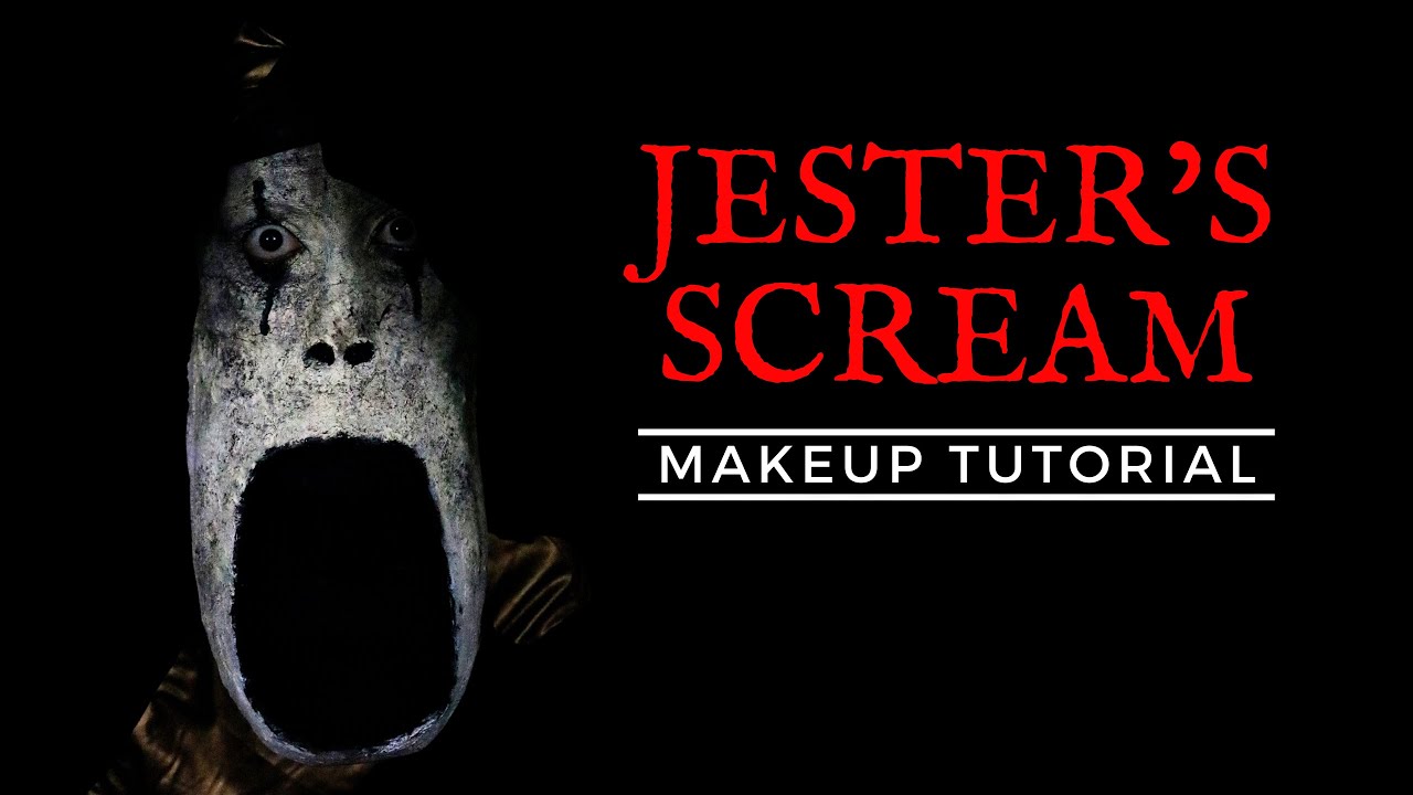 Jester's Scream Makeup Tutorial !!