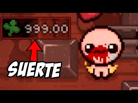 Juego al Isaac pero tengo 999 de SUERTE 🍀🍀🍀