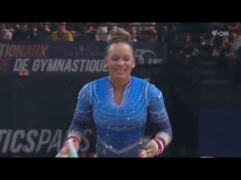 Rebeca Andrade. 2023 Paris World Challenge Cup. UB