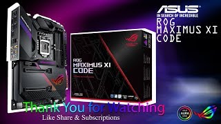 ASUS ROG MAXIMUS XI CODE купити в інтернет-магазині: ціни на ...