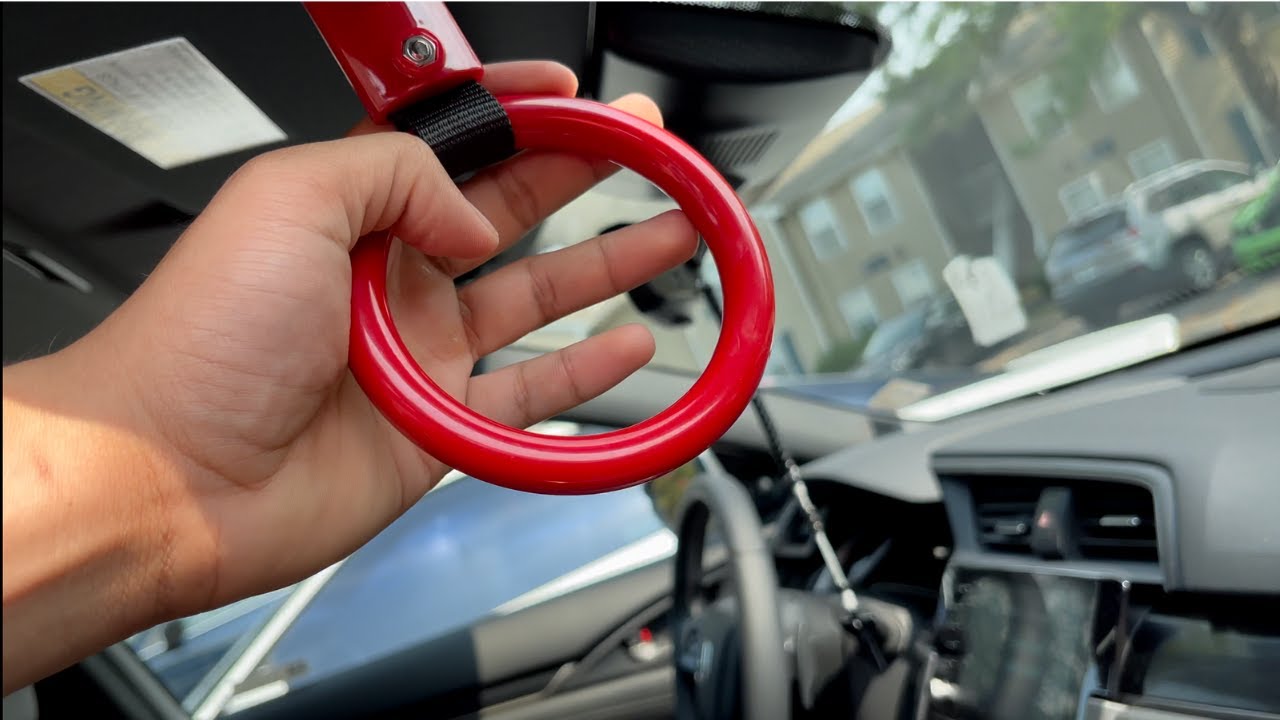 JDM Train Handle (Tsurikawa) - Installing in my 10thGen Civic Hatchback ST