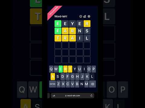 Word-leh! 5 Letters #318 - Dec 14, 2022