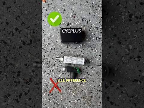 Bike CO2 vs. CYCPLUS CUBE Pump 👀 🚲