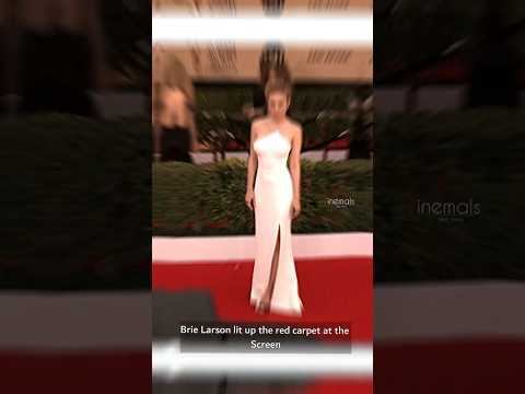 Brie Larson | Glamorous | Screen Actors Guild Awards #shorts #ytshorts