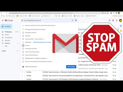 Gmail - Unerwünschte Email automatisch blockieren, verschieben & löschen Anleitung