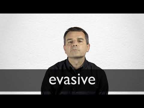 EVASIVE definition in American English | Collins English Dictionary