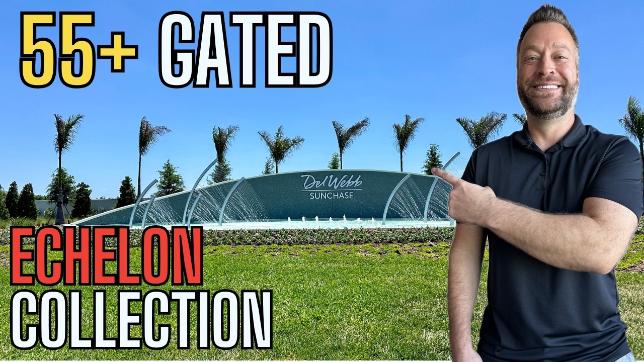 Inside Del Webb Sunchase in Parrish Florida - Echelon Series Model Homes Stardom & Stellar