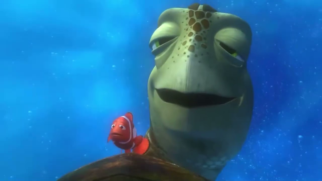 Finding Nemo (2003) Marlin Meets Crush 