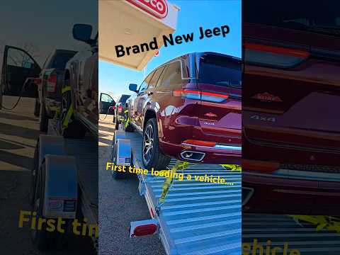 Our first time Hotshotting! First Vehicle transport!