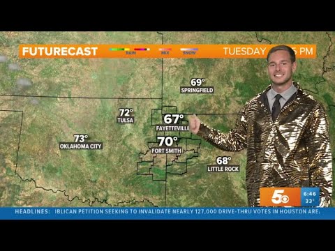 5NEWS Meteorologist Tyler Moore's 'Tiger King' Forecast