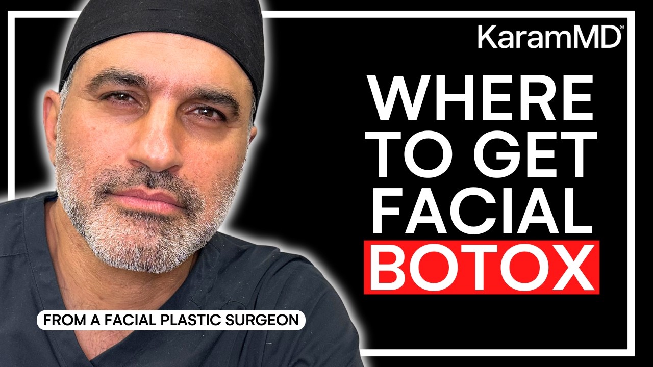 Facial Plastic Surgeon Reveals the BEST Areas to Get Botox on your Face!