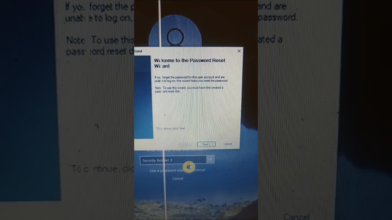 How to create a password reset disk: Reset Windows Password