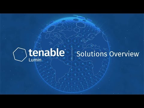 Tenable Lumin Solutions Overview in Tenable.io