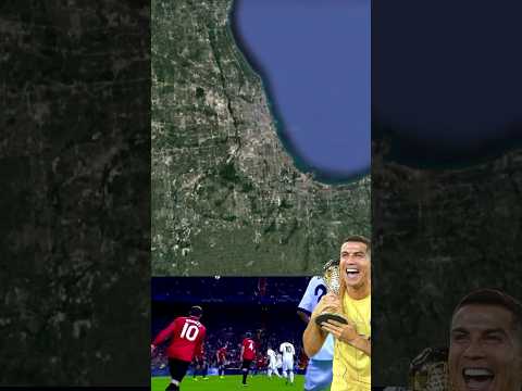 Ronaldo on google earth and google maps #googleearth #maps #ronaldo