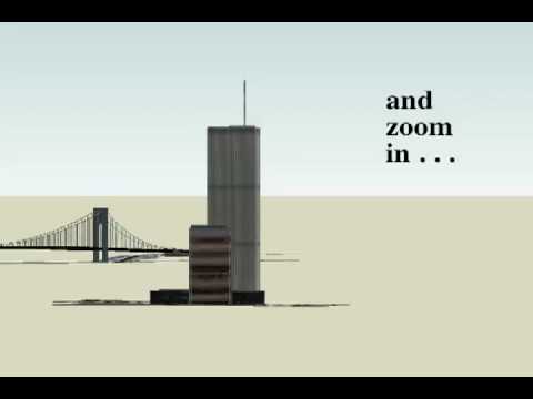 Perspective Study of Verrazano Narrows Bridge
