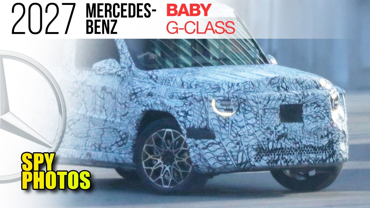 小巧得讓人驚艷 Mercedes-Benz Baby G-Class實車首度曝光！！！ | 癮車報