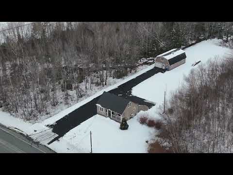 Aerial Drone Tour of 1015 Rue Principale, Neguac, NB | Trott Multimedia