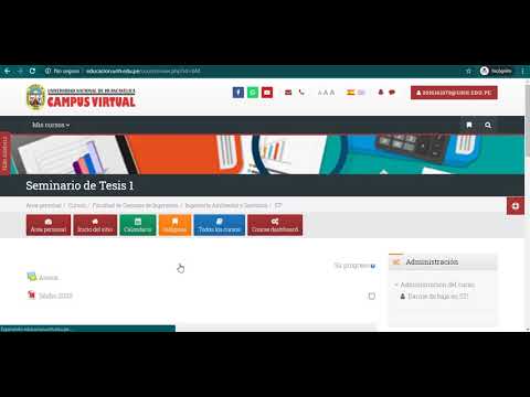 TUTORIAL | COMO ACCEDER AL CAMPUS VIRTUAL UNH | 2020
